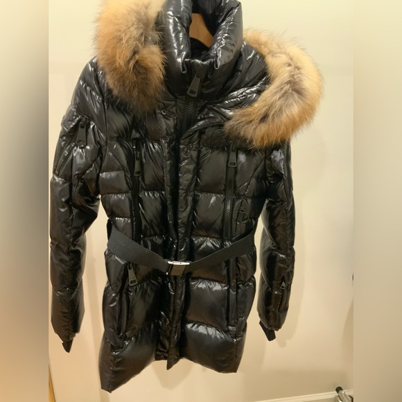 SAM. | Jackets & Coats | Used X Sam Millennium Black Puffer With Fur ...